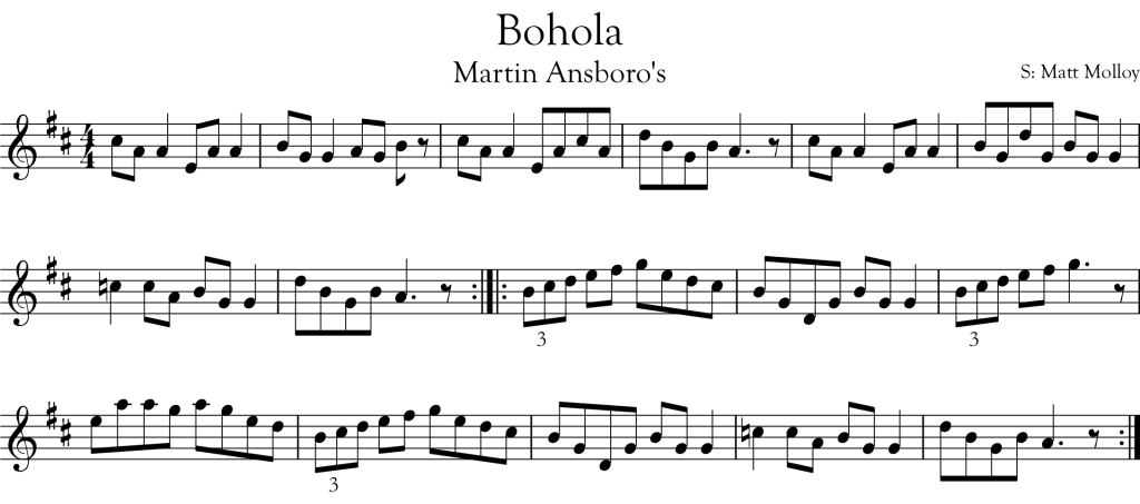 Bohola (or Martin Ansboro’s) – Music of Mayo